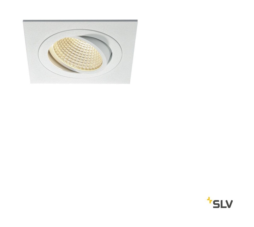 Купить Светильник SLV NEW TRIA 1 SET, LED, 3000K, квадратный, белый, 38 ...