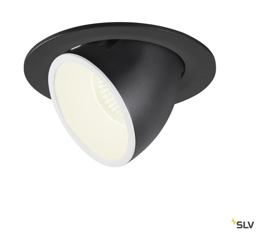 Купить Светильник SLV NUMINOS® GIMBLE L, черный/белый, 4000K, 40° (SLV ...